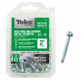Self-Tapping Screw, Hex, 2-In. x #12, 60-Pk. - Pecos, TX - Gibson's ...