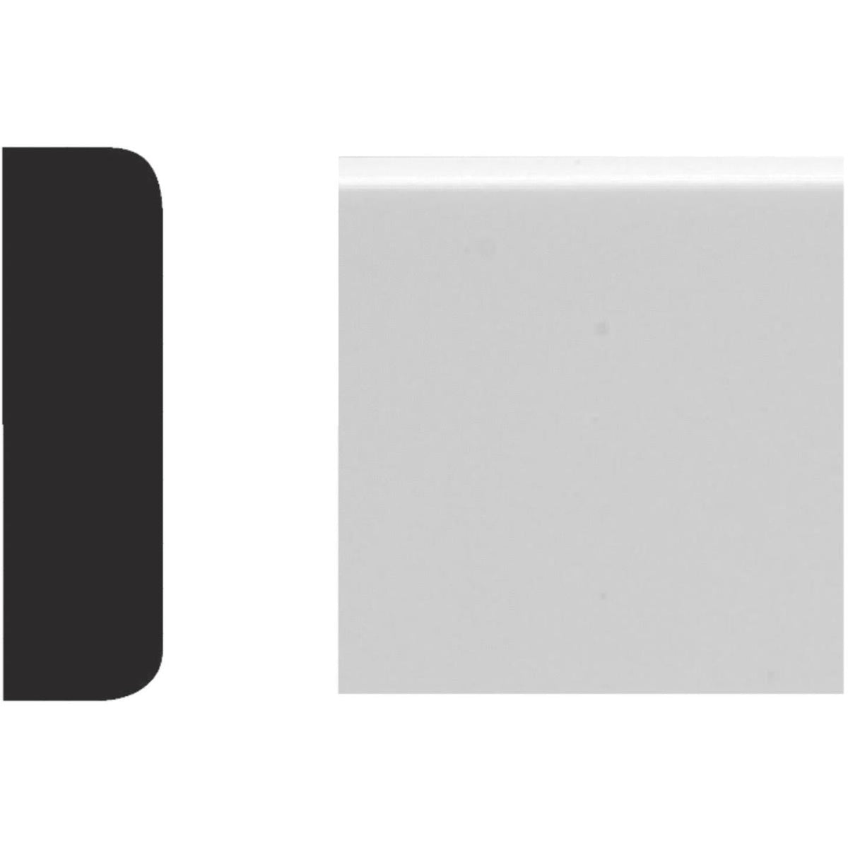 Royal 1/4 In. x 3/4 In. x 8 Ft. White PVC Screen Molding - Pecos, TX ...