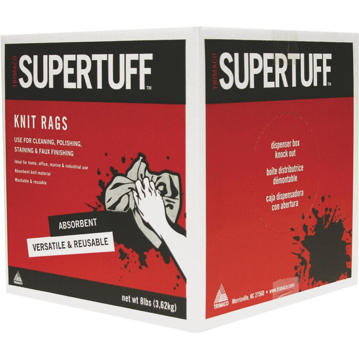 Trimaco SuperTuff 8 Lb. White Knit Staining Rags - Pecos, TX - Gibson's ...