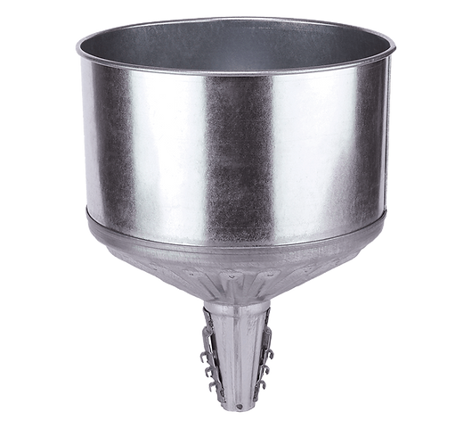 Lubrimatic 8 Quart Galvanized Steel Lock-On Tractor Funnel - Pecos, TX ...