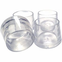 Elastomer Leg Tips, 1-1/8In., Clear, Thermoplastic, 4-Pk - Pecos, TX ...