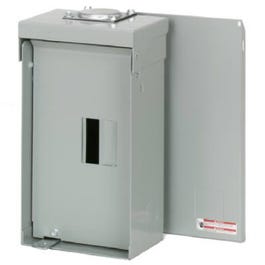 Load Center, Surface Mount, 2 Space/4 Poles, 70-Amp Main Lugs - Pecos ...