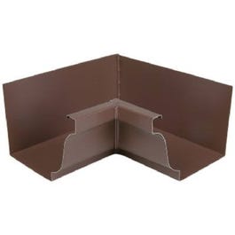 Gutter Inside Mitre, Brown Aluminum, 5-In. - Pecos, TX - Gibson's ...