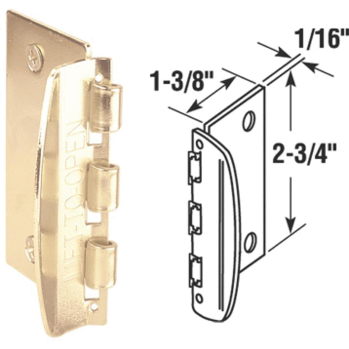 Defender Security Flip-Over Door Lock - Pecos, TX - Gibson's Hardware ...