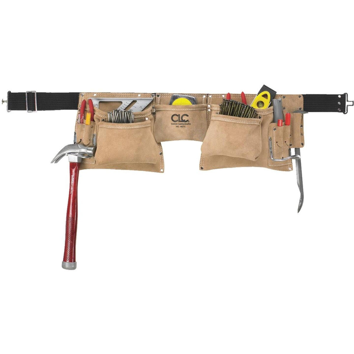 CLC 12-Pocket Suede Leather Heavy-Duty Carpenter Apron - Pecos, TX ...