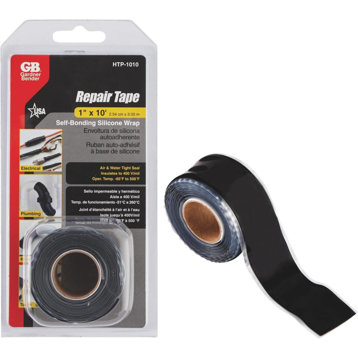 Gardner Bender Black 1 In. x 10 Ft. Self-Sealing Tape - Pecos, TX ...