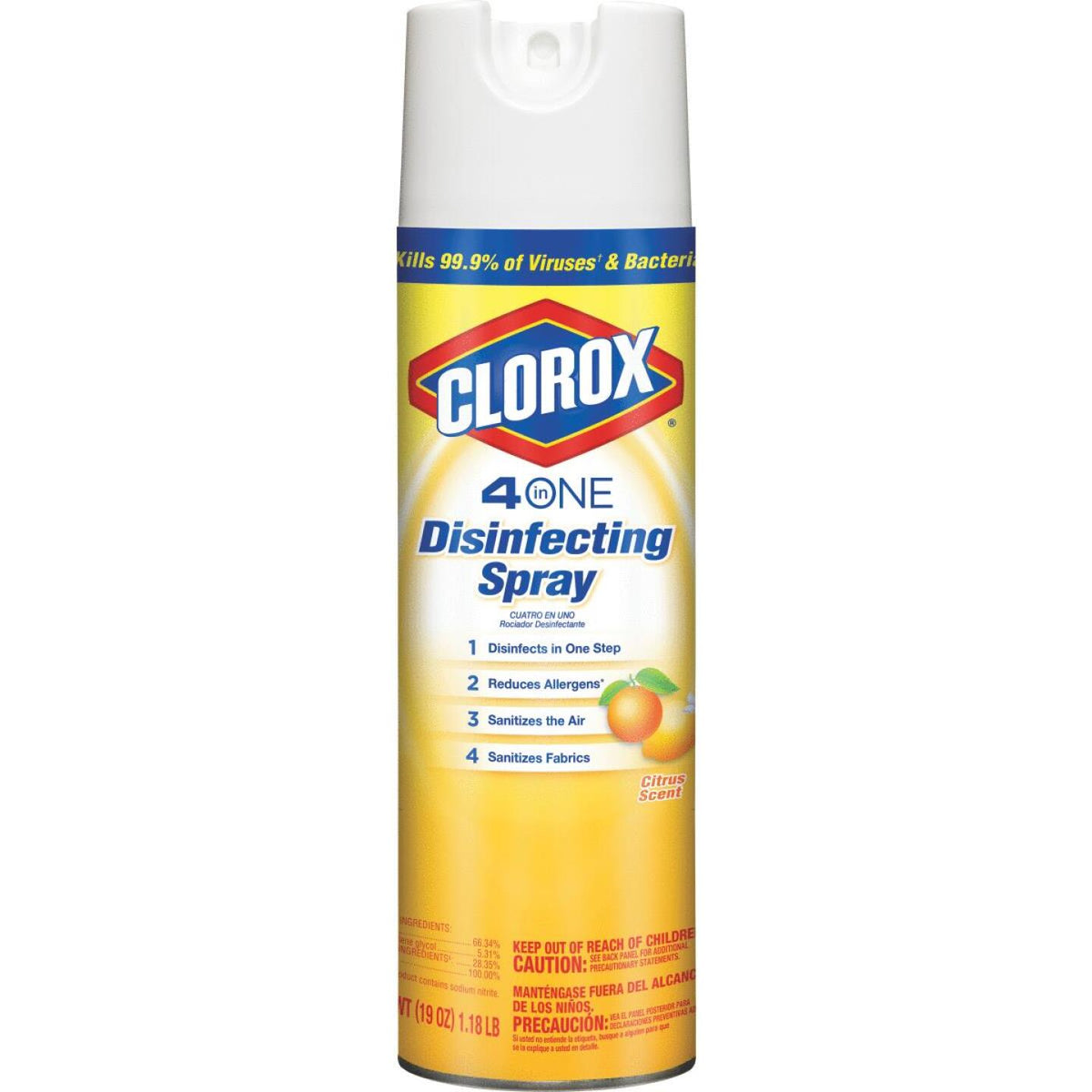 Clorox 19 Oz. 4-In-1 Citrus Disinfecting Spray - Pecos, TX - Gibson's ...