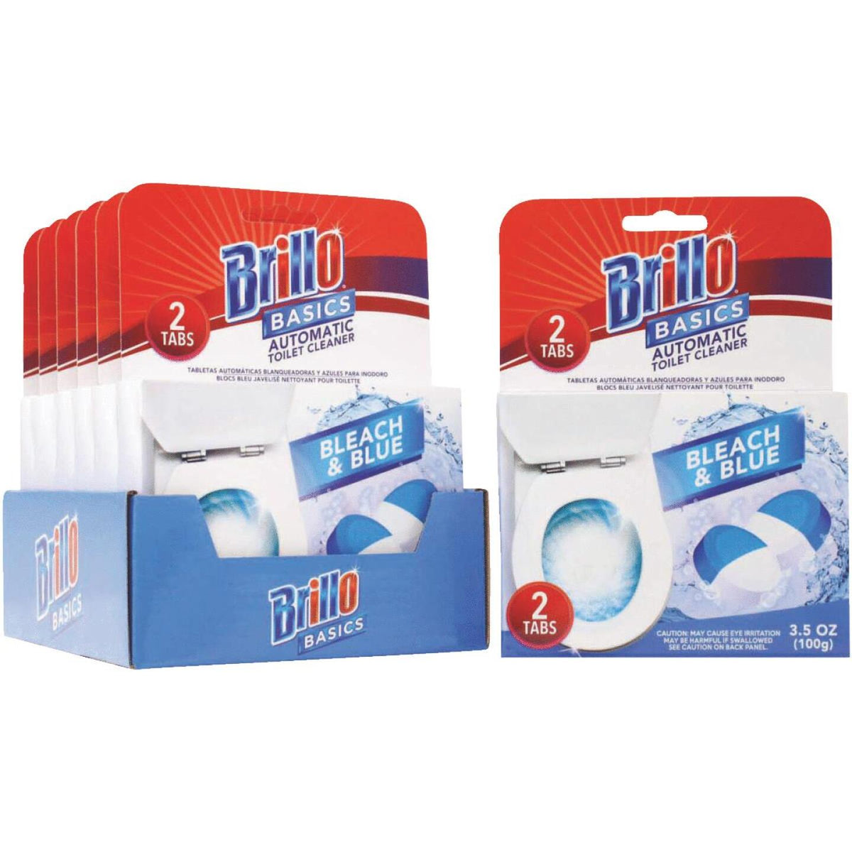 Brillo Basics 3.5 Oz. Tablet Automatic Toilet Bowl Cleaner (2-Pack ...
