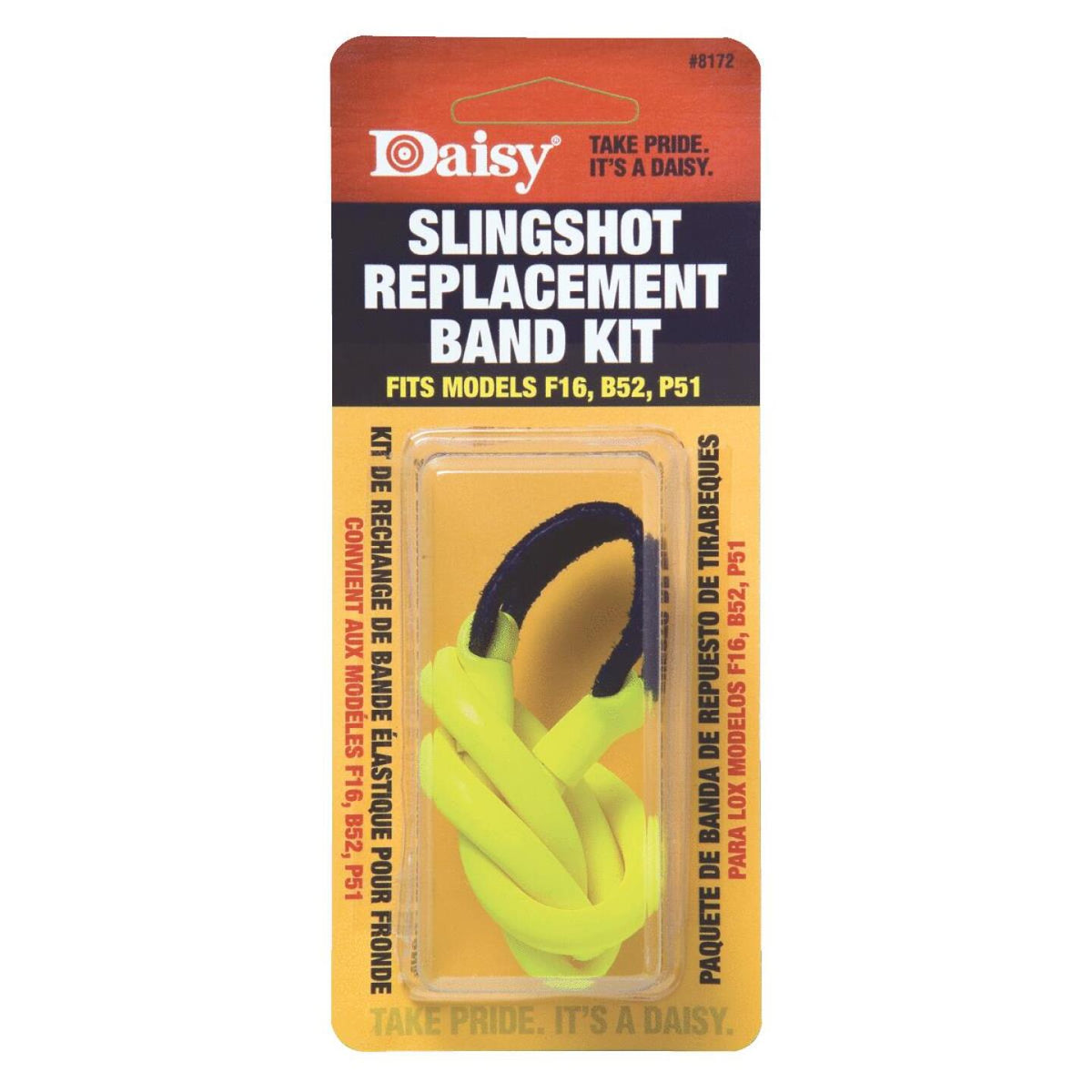 Daisy Yellow Slingshot Replacement Assembly Bands - Pecos, TX - Gibson ...